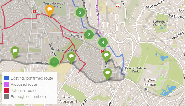 Lambeth Healthy Routes